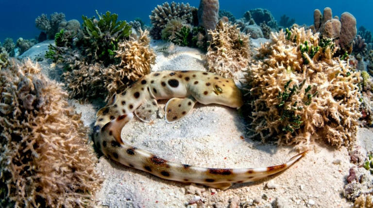 Scientists were watching this unusual shark lay eggs and could not ...