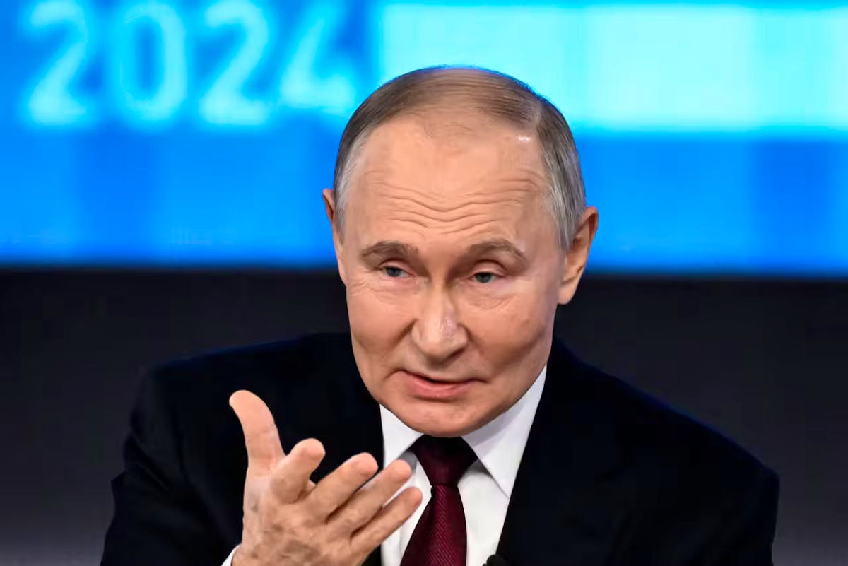 « Personne ne peut dire que le drone était russe », dit Poutine