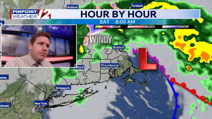 WPRI 12 weather now 5/29/26: Mainly dry this afternoon; gusty and ...