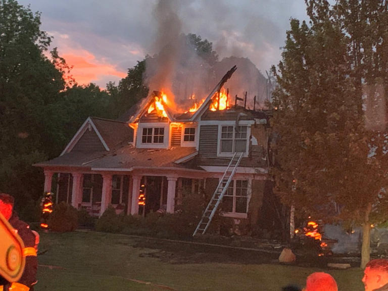 Former TV anchor’s home reduced to ashes in overnight fire