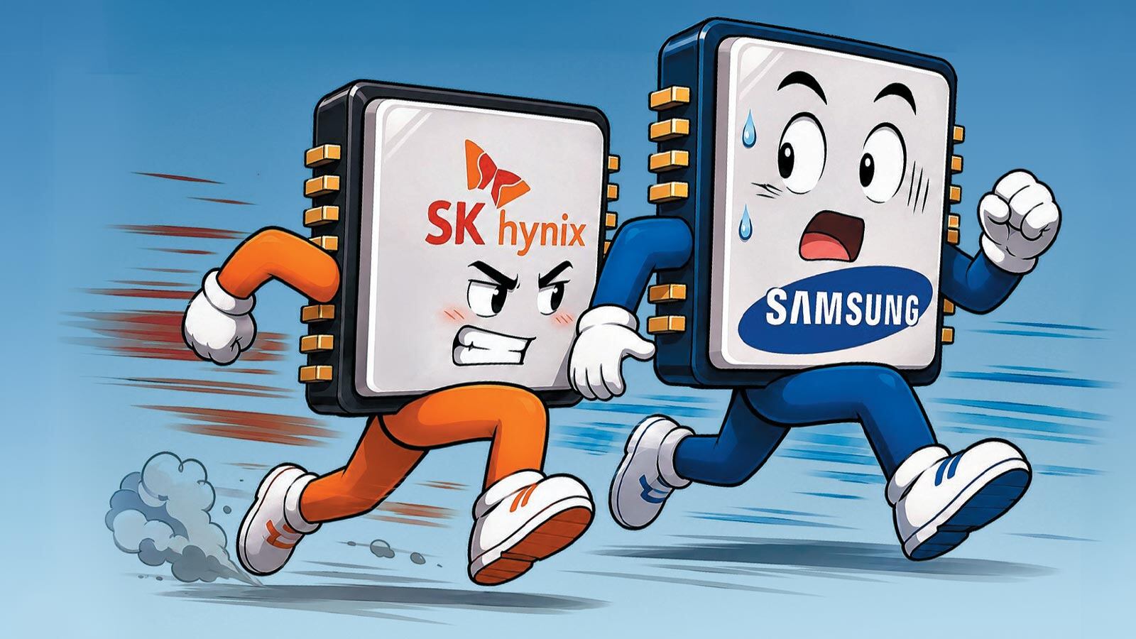 SK Hynix threatens Samsung Electronics' market capitalization lead