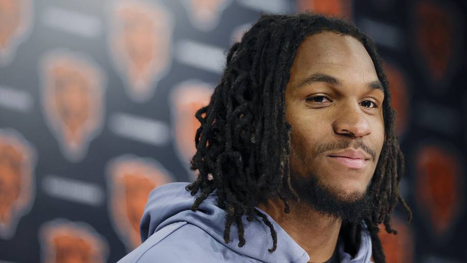 Luther Burden didn't need to say much for Bears fans to believe the buzz