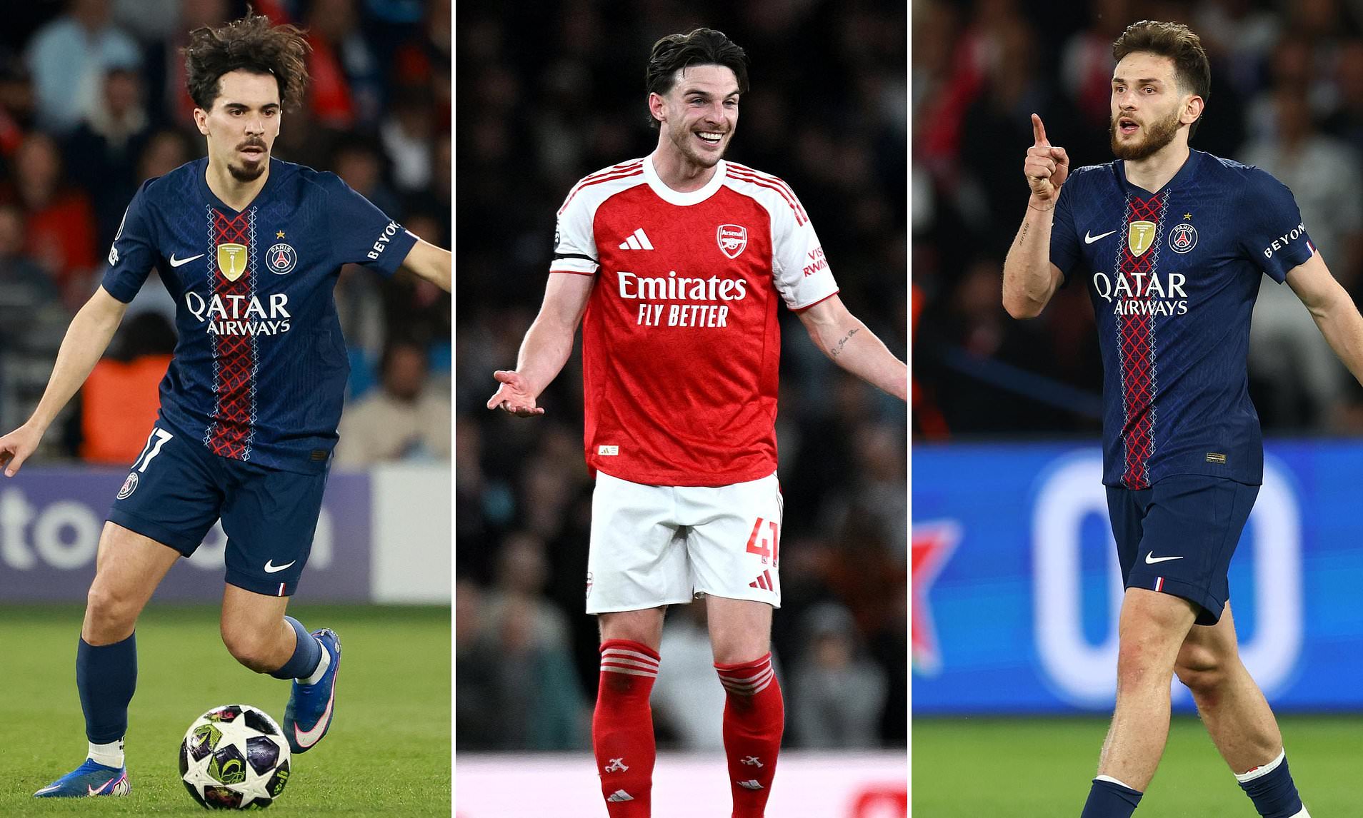 Boffins reveal combined PSG vs Arsenal XI: Saka misses out but how many ...
