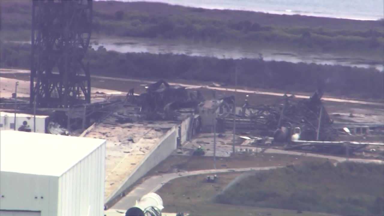 Photos show what's left of Launch Complex 36 at Cape Canaveral Space ...