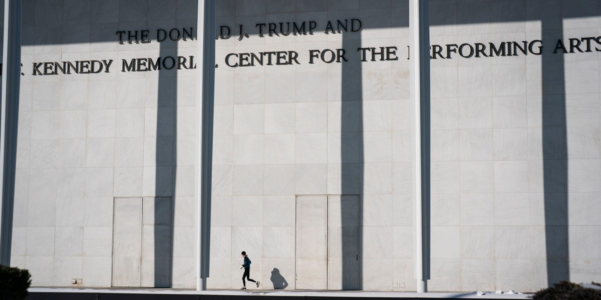 A judge ordered Trump’s name to be removed from the Kennedy Center