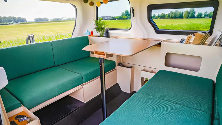 Esta Ventje T7 es la furgoneta camper más ingeniosa de Volkswagen