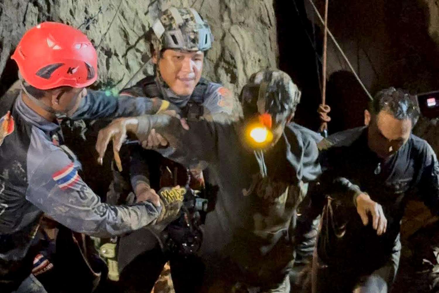Villager rescued after spending over a week inside flooded cave, but 4 ...
