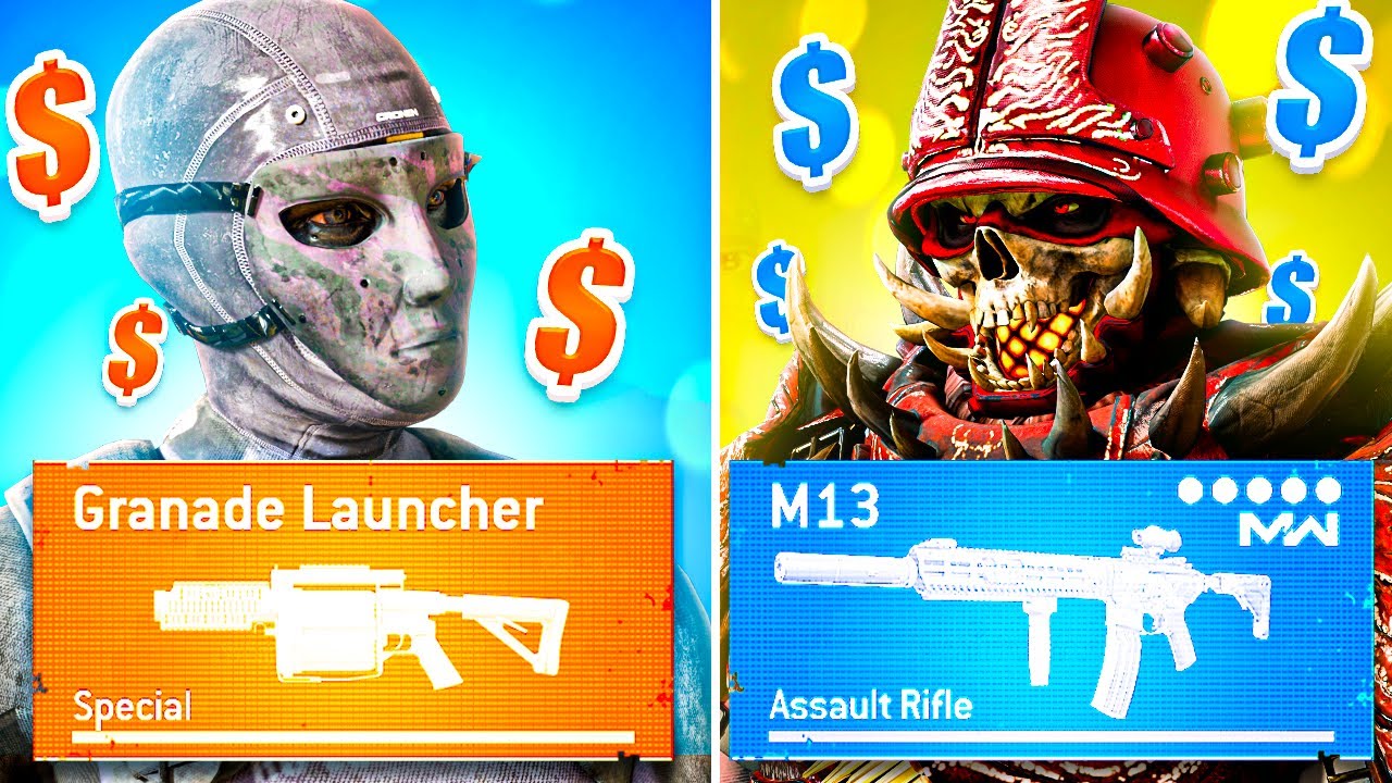 Cheap vs expensive meta loadouts in Warzone