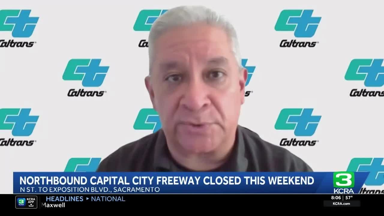 Caltrans to close northbound Capital City Freeway for 28 hours during ...