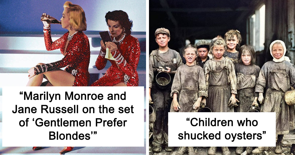 38 colorized historical photos that offer a new perspective on history