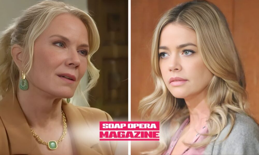 Uh-oh! B&B's Shauna Fulton came back to Los Angeles as Wyatt's plus one ...