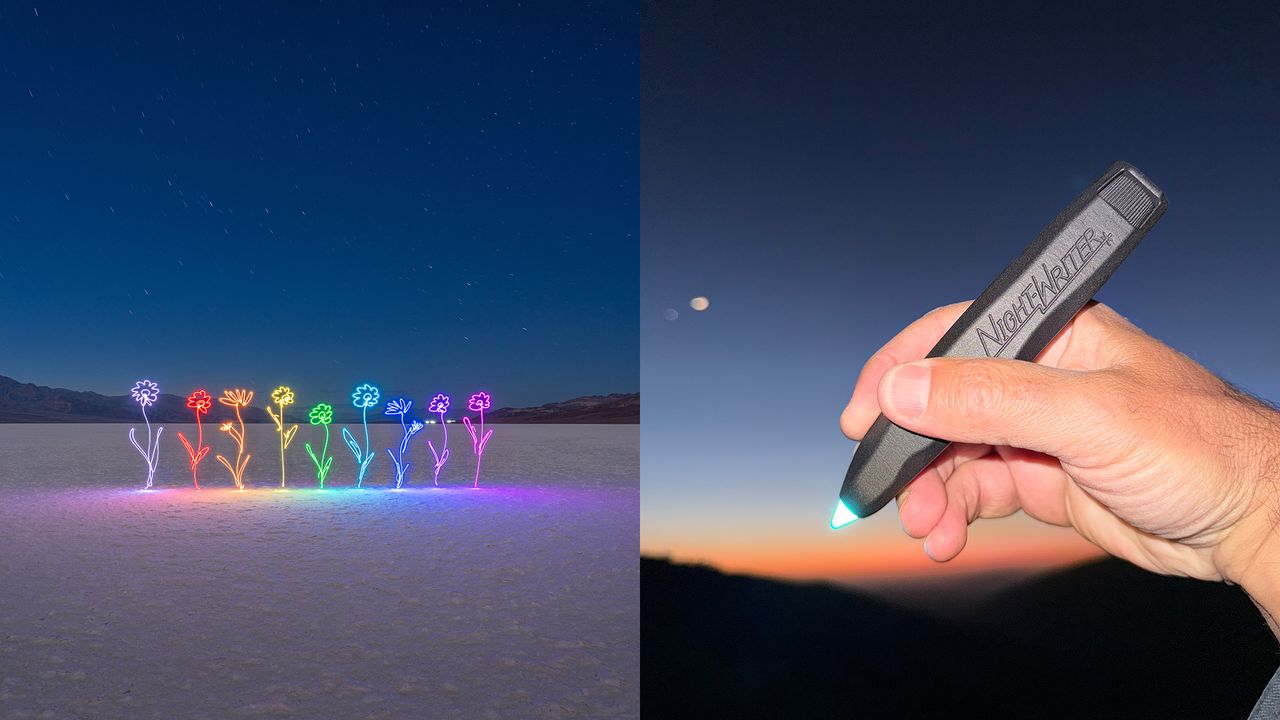 A photographer known for his viral light paintings has created a ...