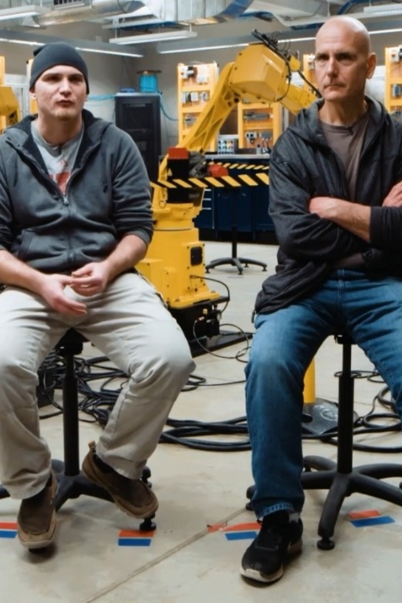 Father and son start new careers in wind energy