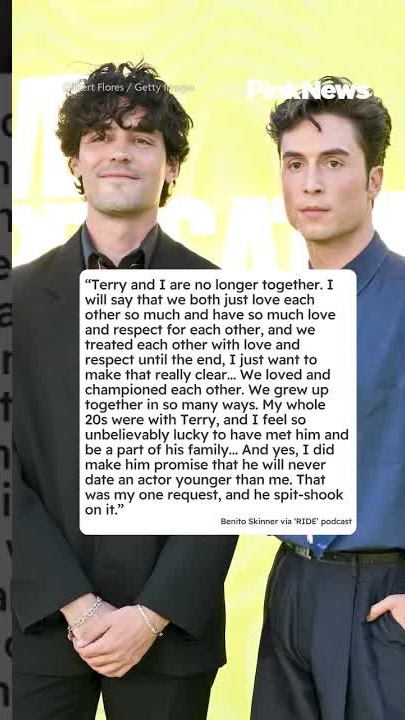 Benito Skinner confirms amicable breakup with Terrence O'Connor on RIDE ...