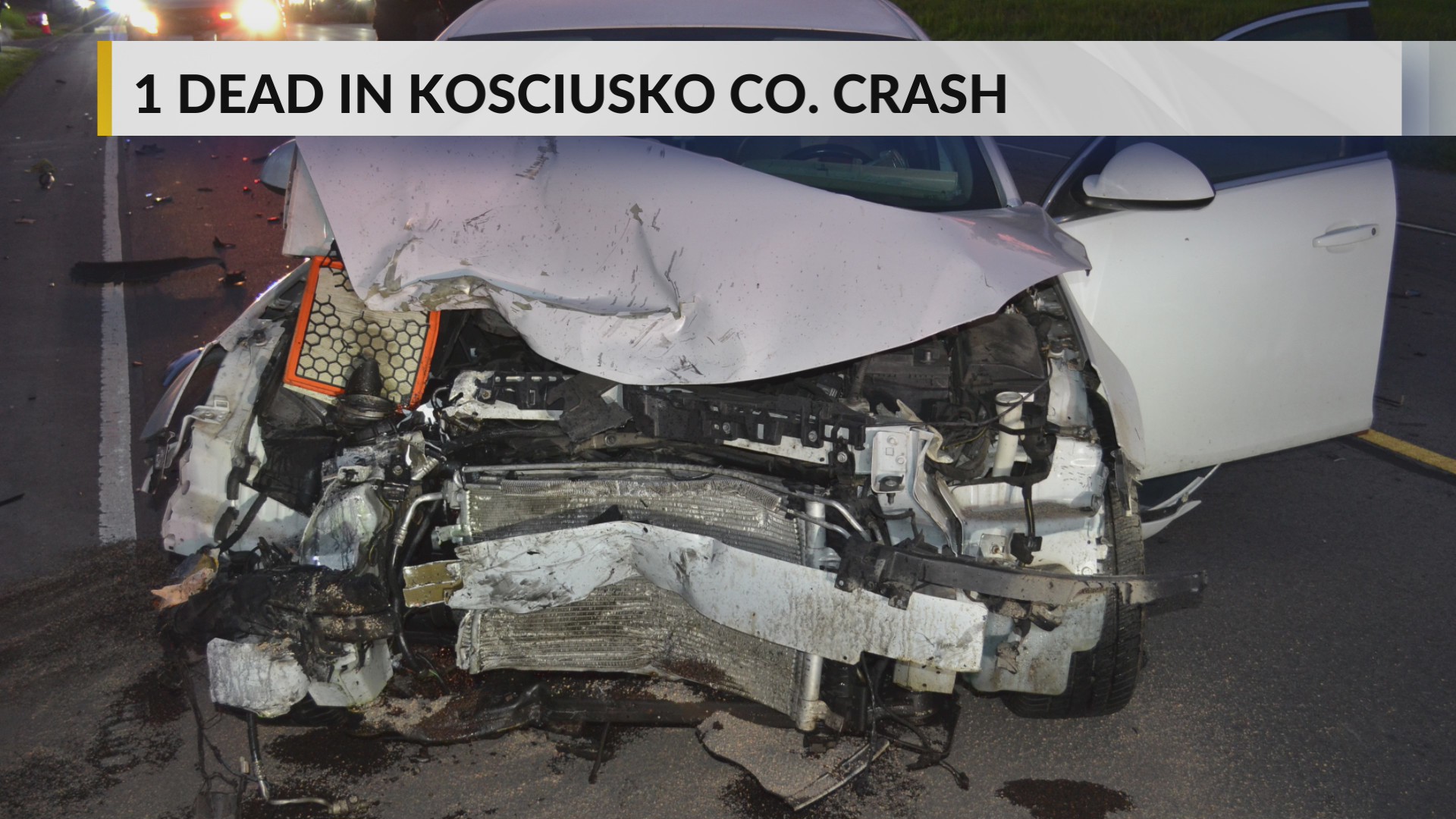 Motorcyclist killed in head-on crash