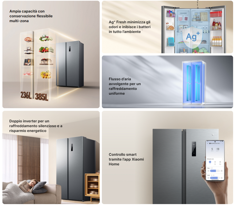 Xiaomi Mijia Refrigerator Side-by-Side 621L launches with