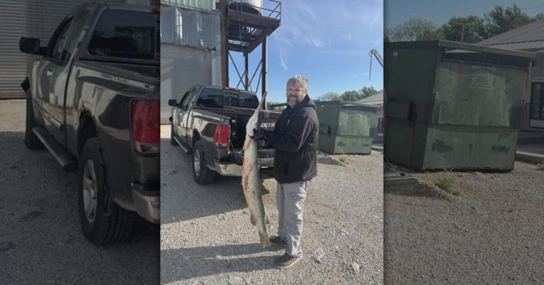 Kansas man breaks over 50-year state record with 63-inch catch