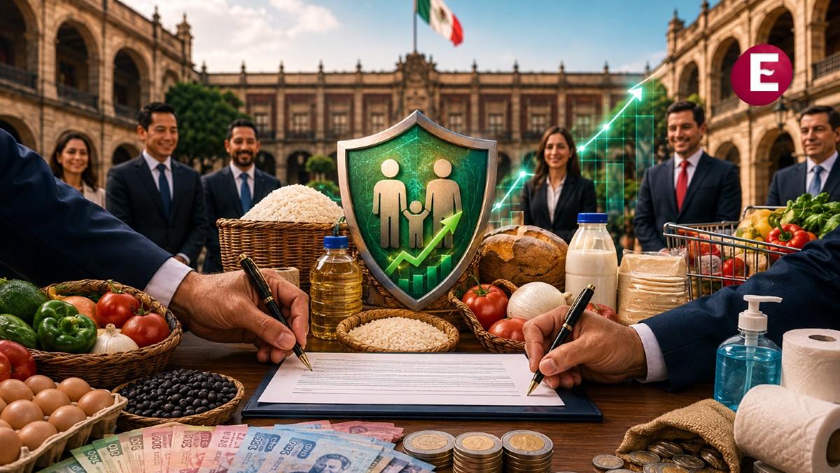 Sheinbaum renueva el PACIC; canasta básica se mantiene en 910 pesos