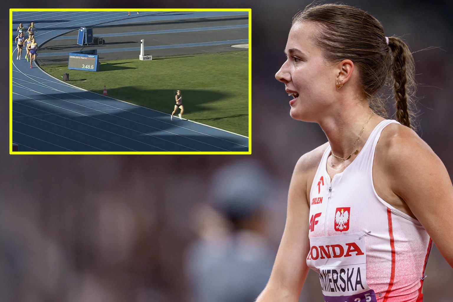 Magiczny sprint Polki. Pękła magiczna bariera, ponad 4 sekundy różnicy