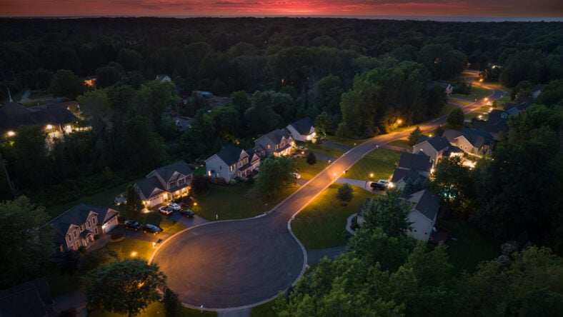Her neighbors fled their house in the middle of the night before it got ...