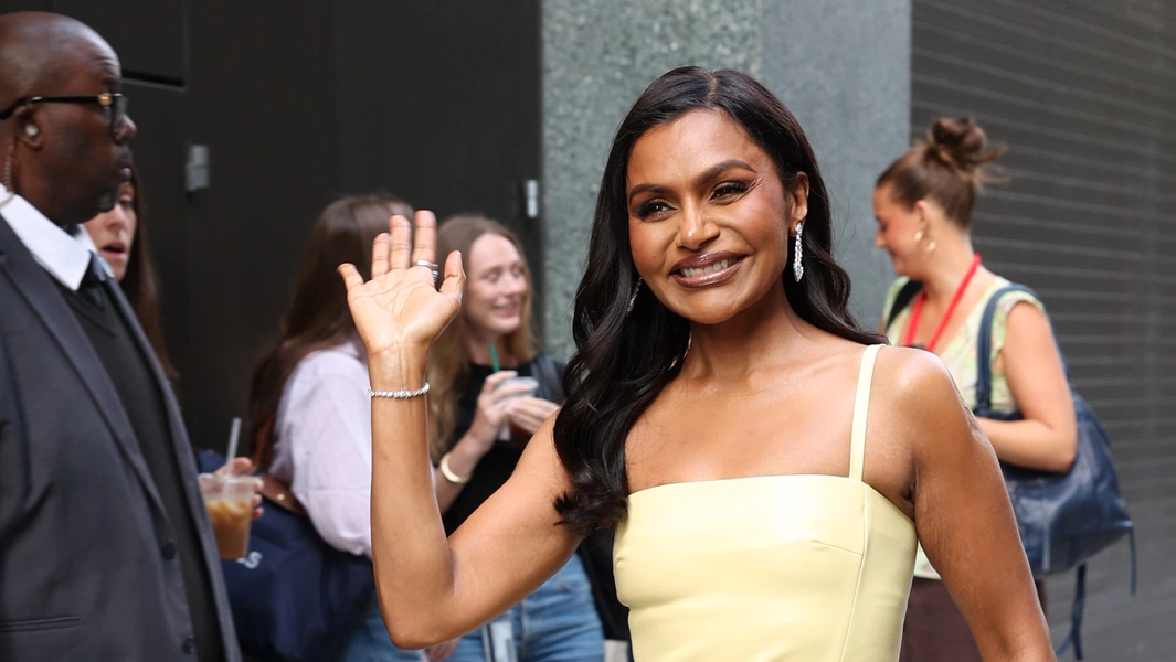 Mindy Kaling’s gold gown premiere spotlights health-driven transformation