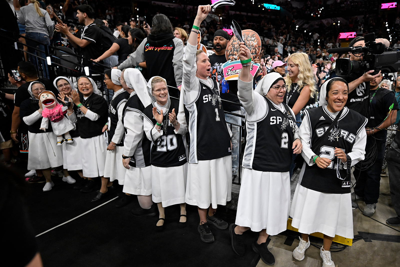 From pregame invocations to cheering nuns, how NBA playoff teams ...