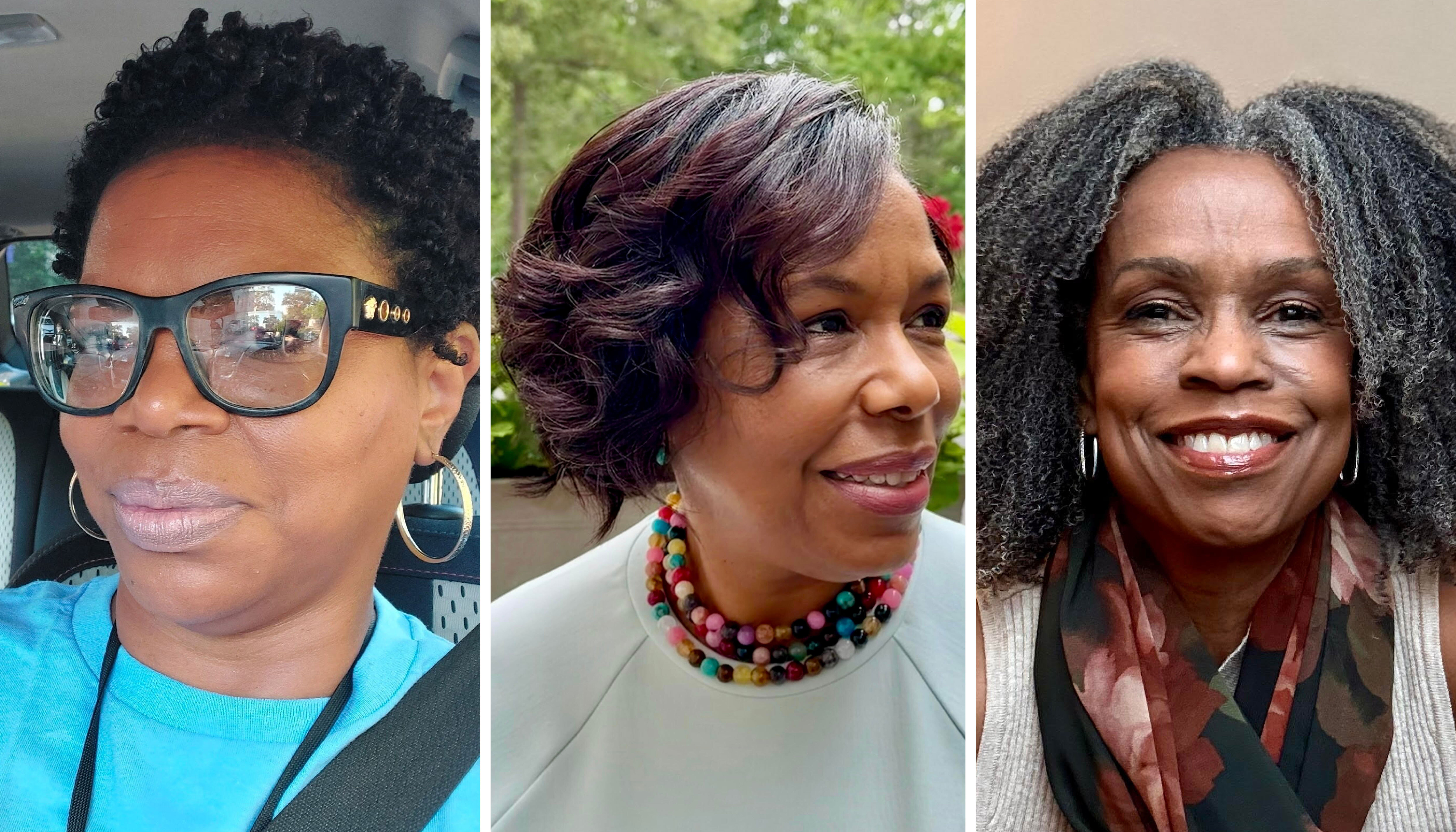 What happens to relaxed hair during menopause?