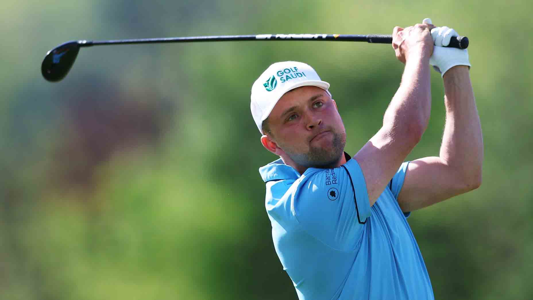 He's a disabled star. And this week, he's playing on the DP World Tour