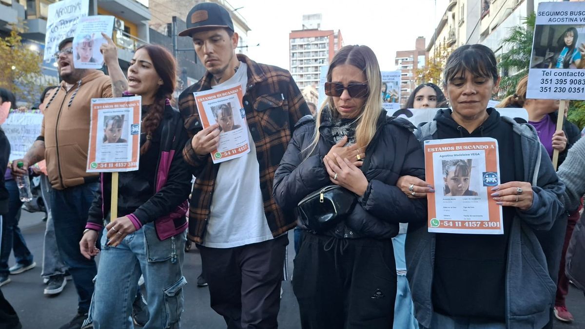 Caso Agostina Vega: la madre se descompensó durante una marcha y lanzó ...