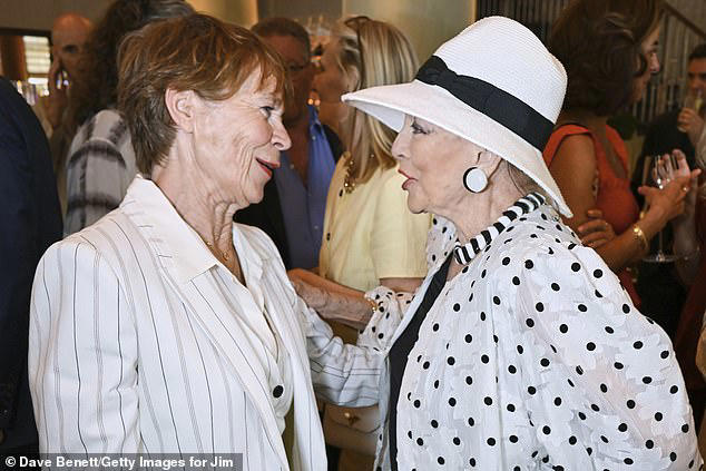 Celia Imrie, 73, and Joan Collins, 93, look youthful at the Casting ...