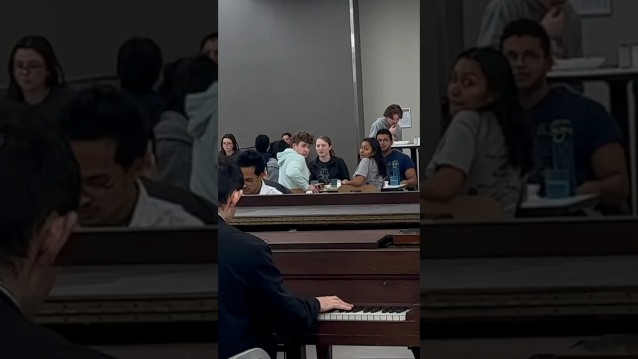 Watch me create magic with piano notes