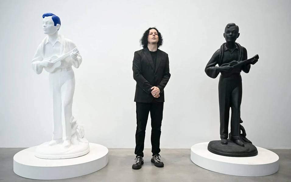 Jack White debuts first London art show blending music and craft