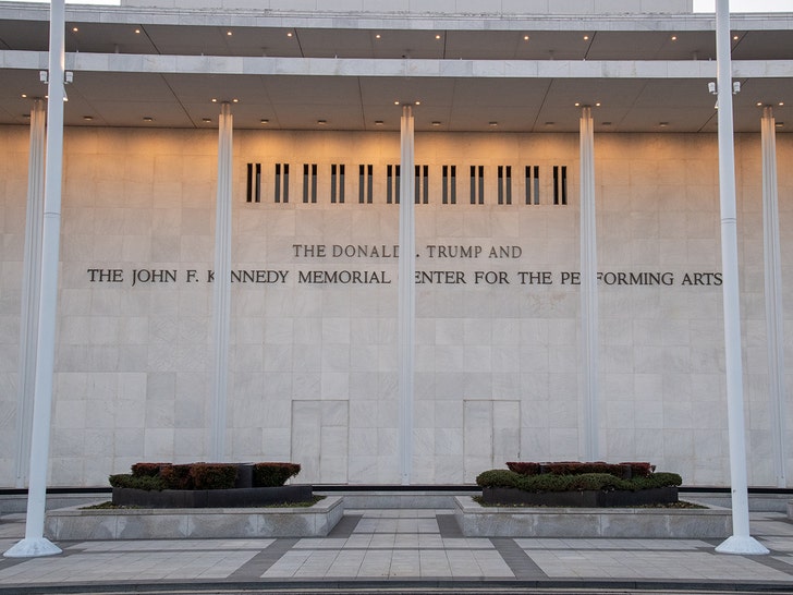 Trump's name must be stripped from Kennedy Center building, judge rules