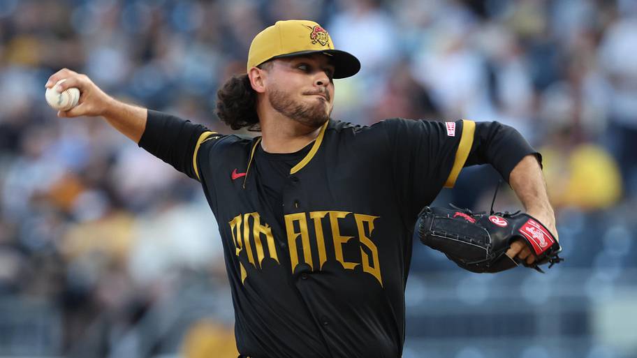 Jared Jones shaky but electric in season debut for Pirates
