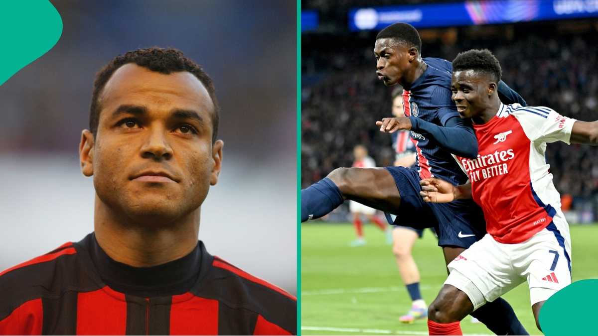 Legendary Brazilian defender Cafu labels Arsenal as dangerous ahead of ...