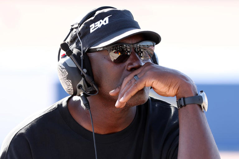 Michael Jordan NASCAR race team member arrested after allegedly running ...