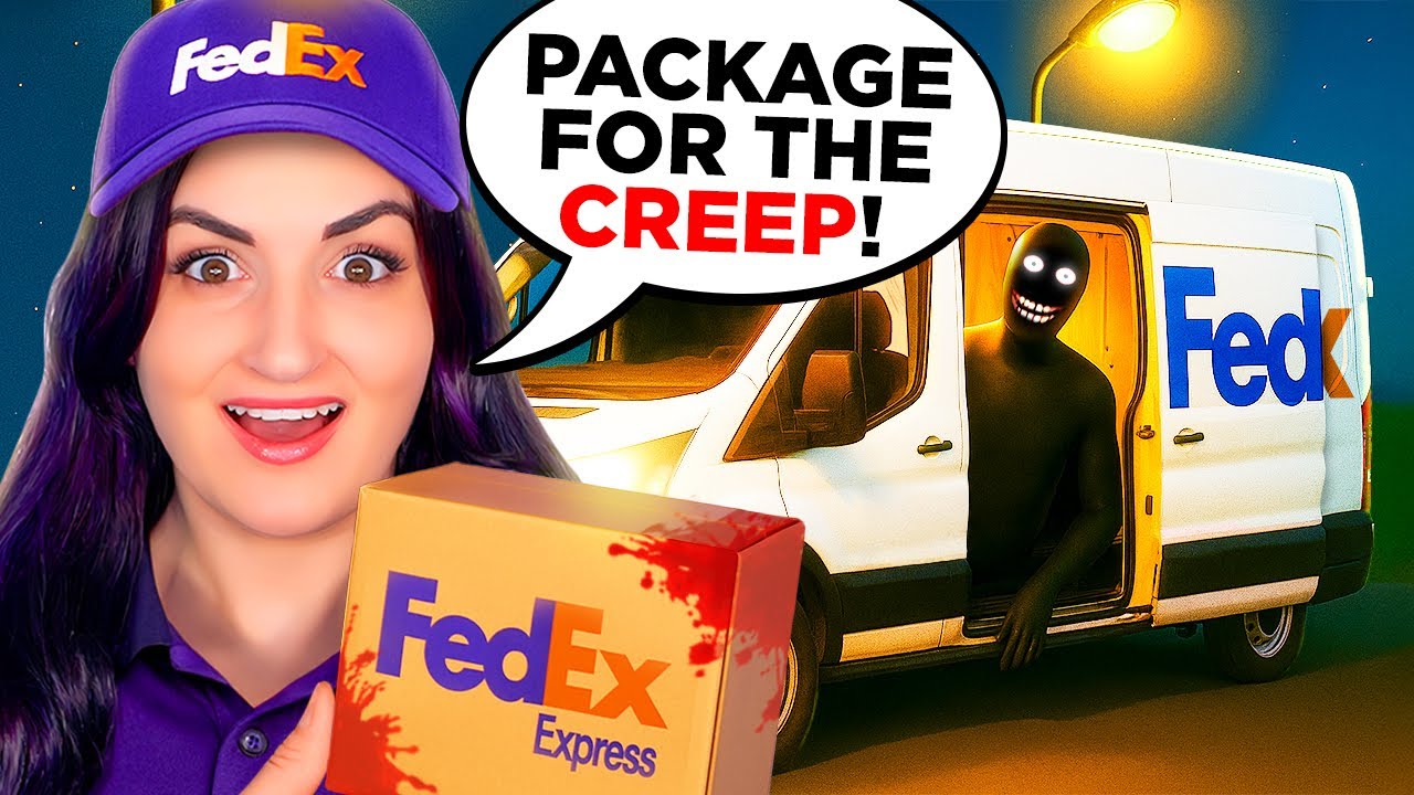 I tried delivering packages to creeps 😱