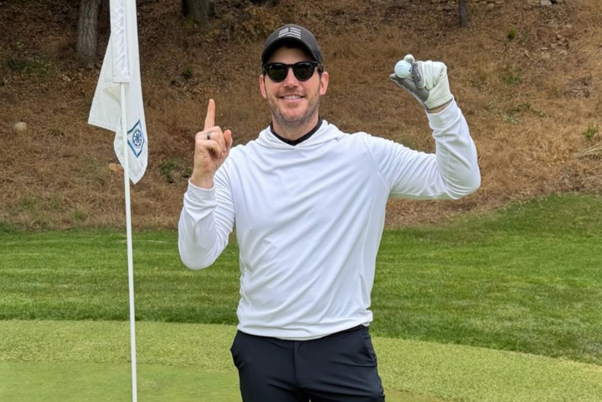 Chris Pratt shows off his golf skills with hole-in-one: 'Absolutely no ...