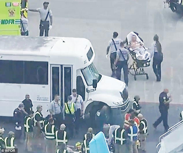 Four passengers pass out aboard sweltering plane often used for ICE ...