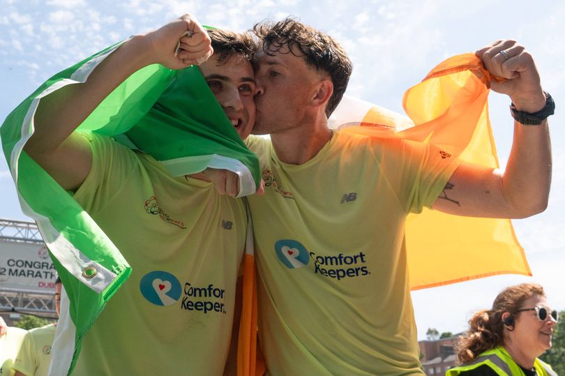 Heartbreaking reason two brothers ran 33 marathons in 33 days across ...