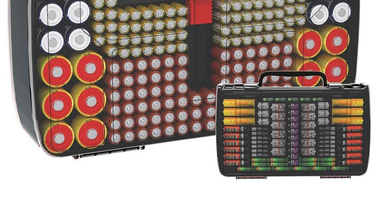 Amazon's battery organizer helps you stop wasting batteries, time, and ...