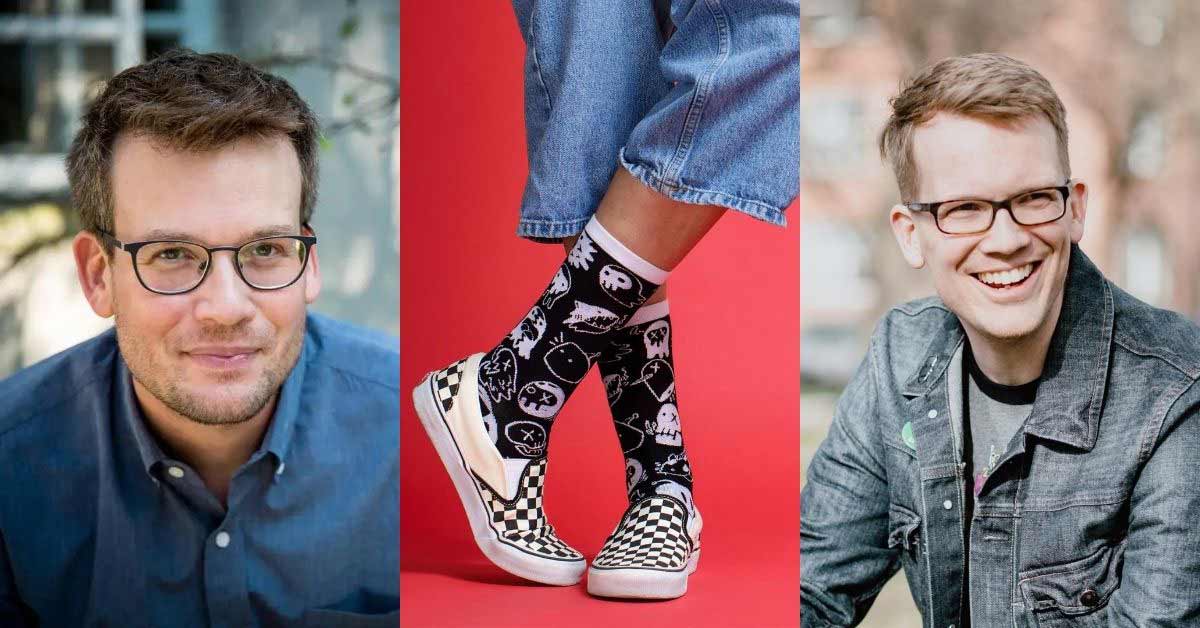 Hank & John Green launch new sock line for kids, funding a much-needed ...
