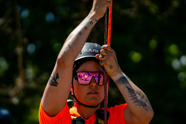 Tree climbers converge for North American Tree Climbing Competition