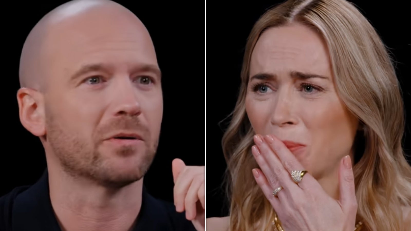 Emily Blunt clears up a 'rumor' about herself that 'broke the internet'
