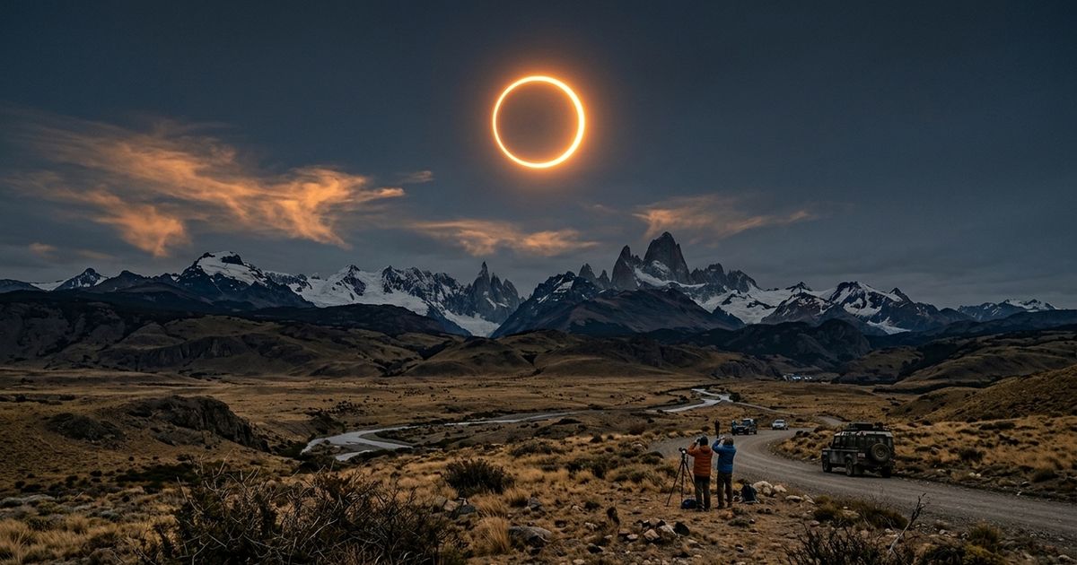 O céu escurecerá durante o eclipse solar mais longo