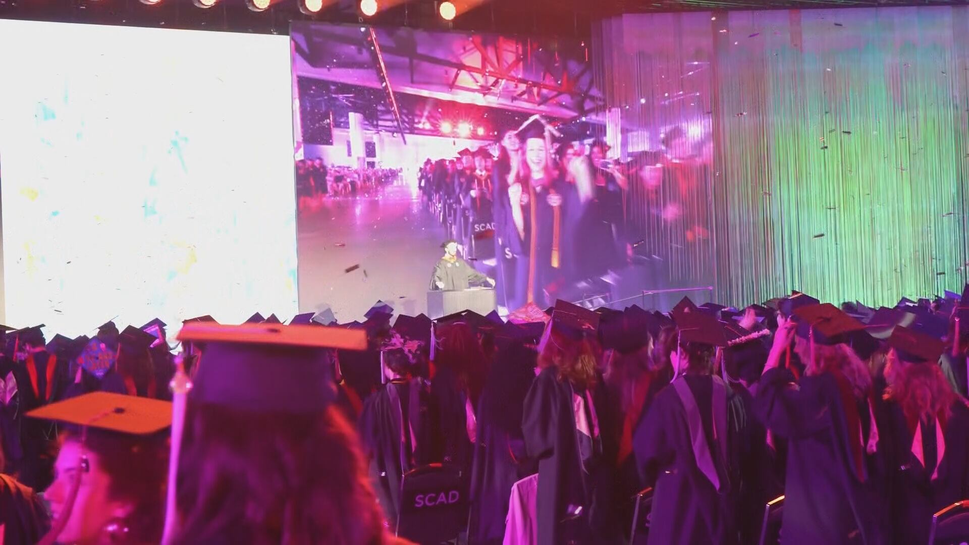SCAD celebrates record-breaking graduating class