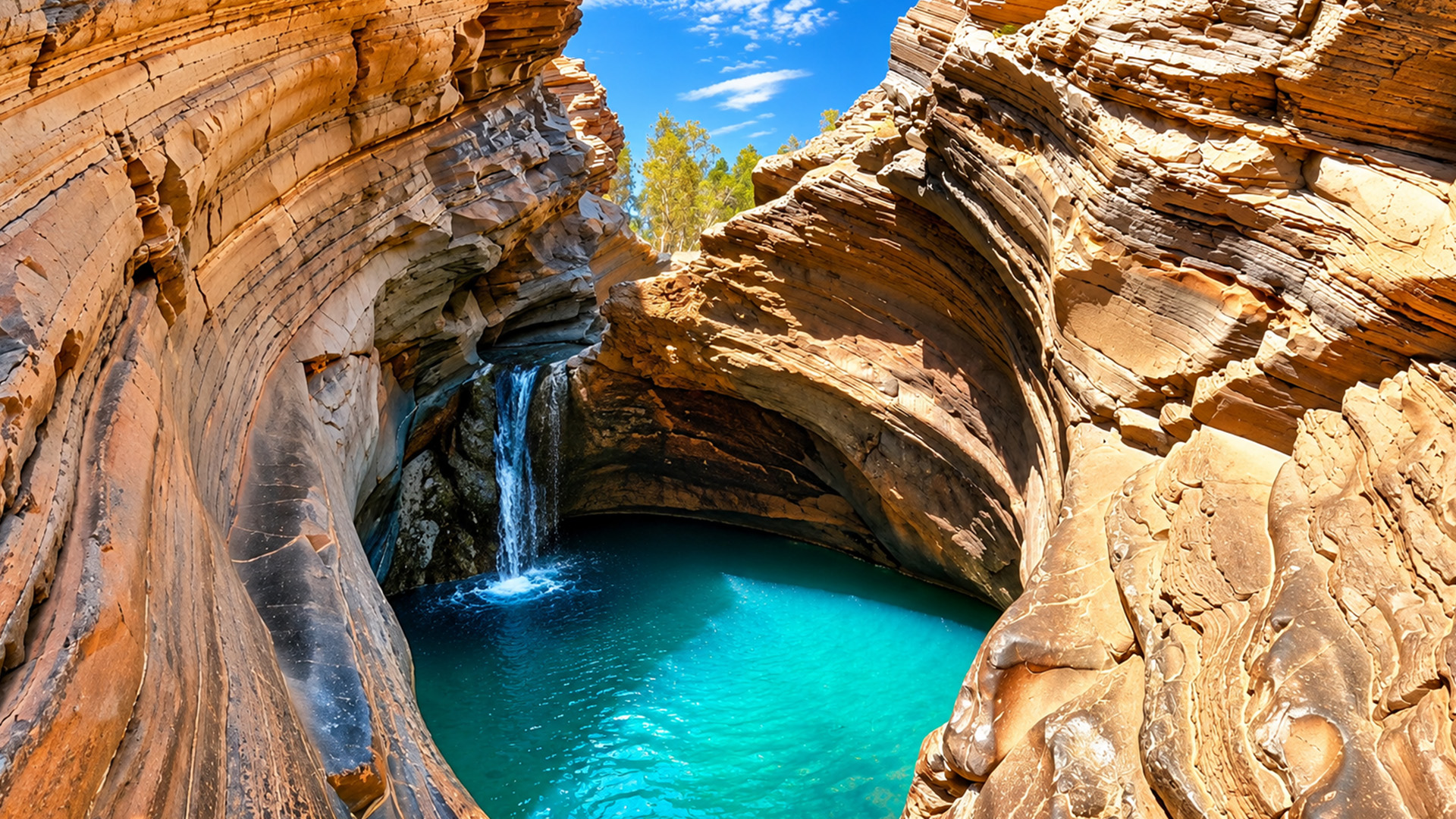 Discovering Western Australia’s secret blue rock pool