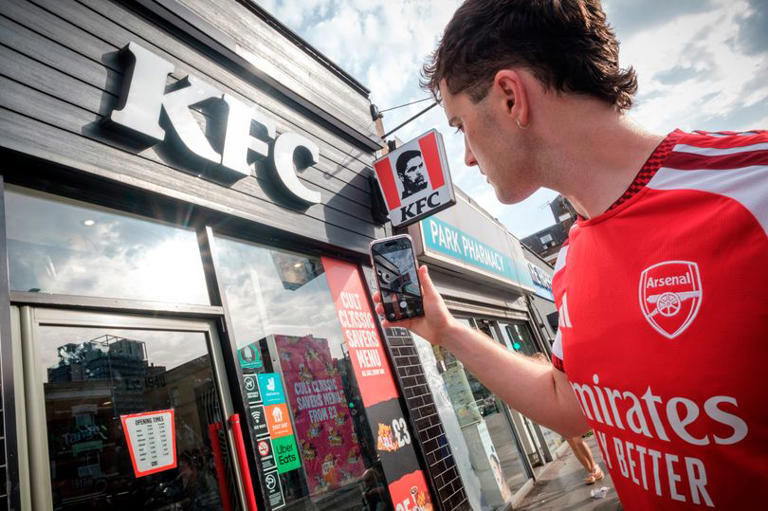 KFC re-brands as Colonel steps down for Arsenal's Arteta ahead of ...