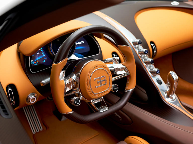 The shifter in this Bugatti Mistral probably costs more than your car
