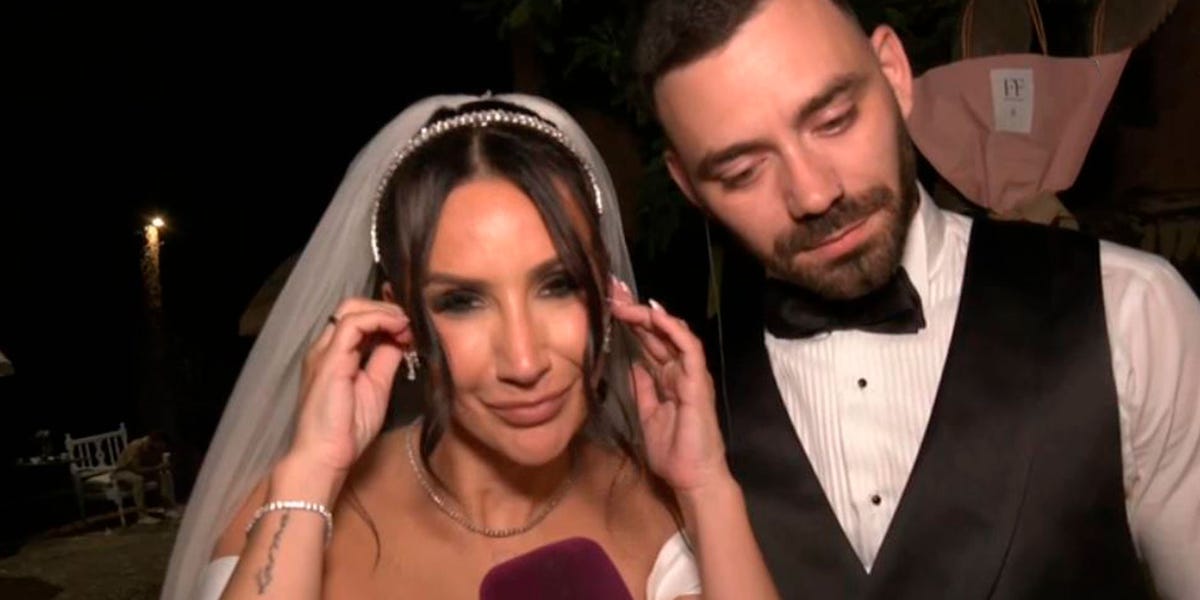 Fani desvela el detalle sorpresa del vestido de su boda con Fran: "No ...